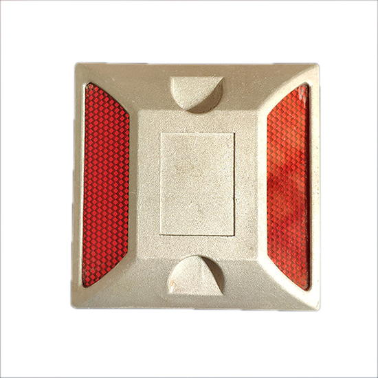 aluminum metal raised road stud