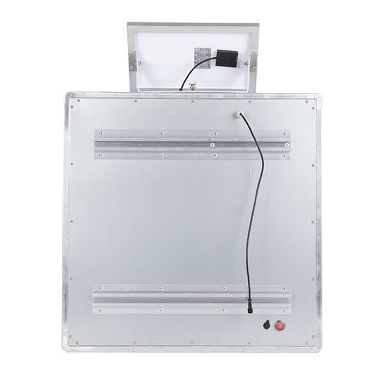 Solar Powered Crosswalk Signs With Flashing Lights