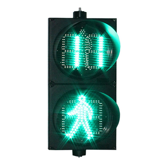 traffic light with countdown timer