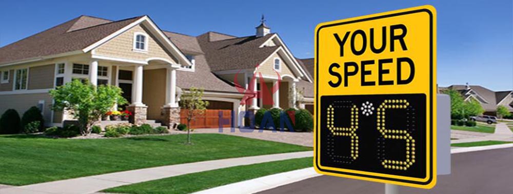 Radar Speed Sign installation process on UAE highways