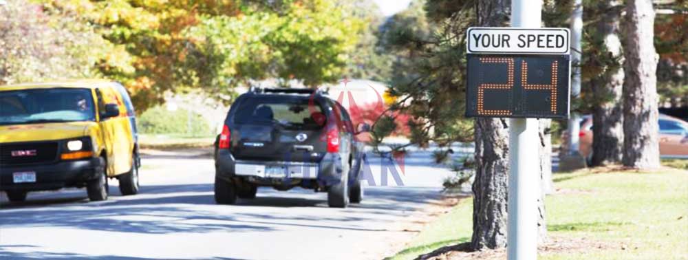 Solar Radar Speed Sign protects drivers from driving at safe speeds on ...