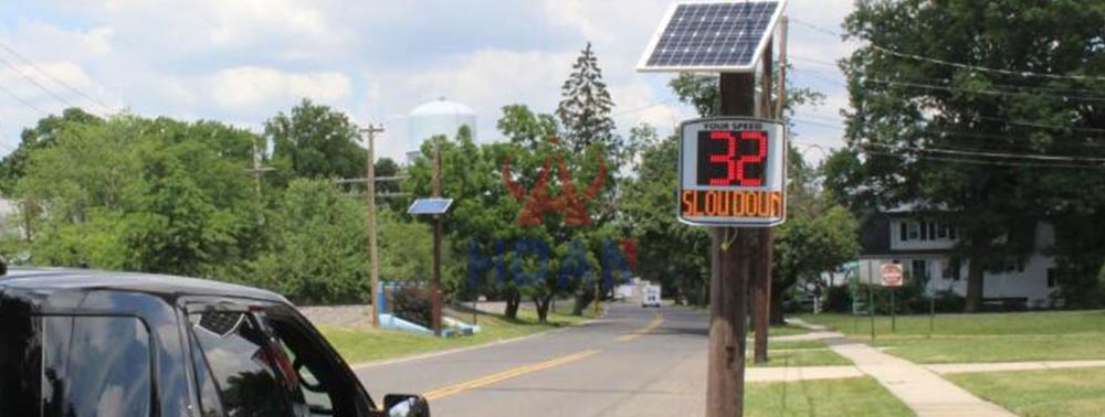 Solar Radar Speed Sign: The guardian of high-speed driving safety in ...