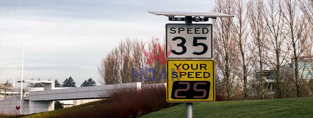 Radar Speed Signs: Guardians of highway safety in towns and cities
