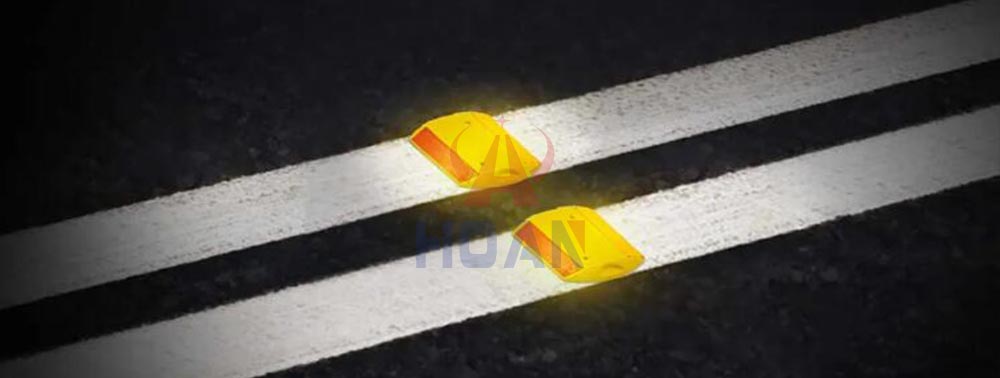 These Reflective Studs are being used on roads in Cyprus towns and cities
