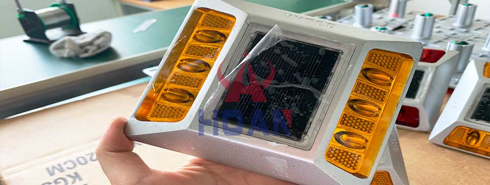 The use of square Solar Studs on roads in Malaysian towns and cities ...