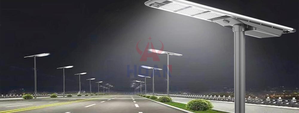 The effect of Solar Road Light in lighting up the road at night is ...