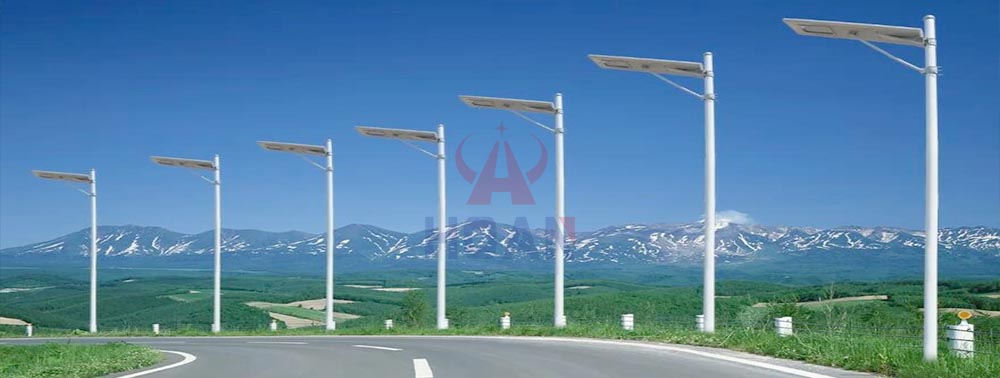 The effect of Solar Road Light in lighting up the road at night is ...